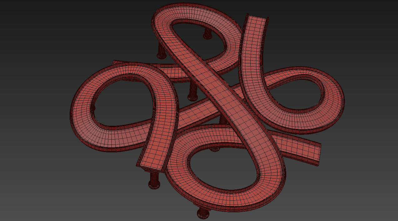 Four Way Bridge free 3D model | CGTrader