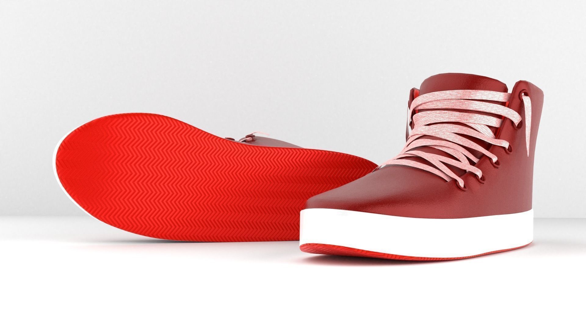 3D model Stylized Shoes Sneakers collection VR / AR / low-poly | CGTrader