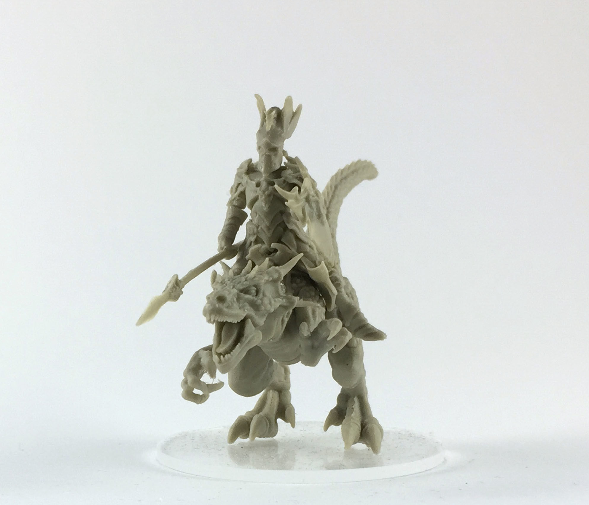 Knight Rider 3D print model - Tarasque Knight 35mm scale 3D model 3D ...