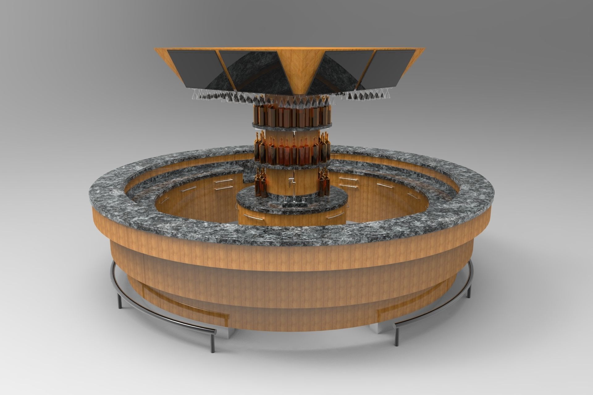 Round Bar 3D model | CGTrader