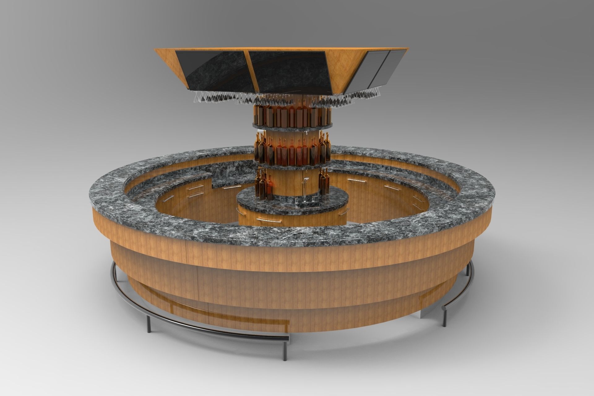 Round Bar 3D model | CGTrader