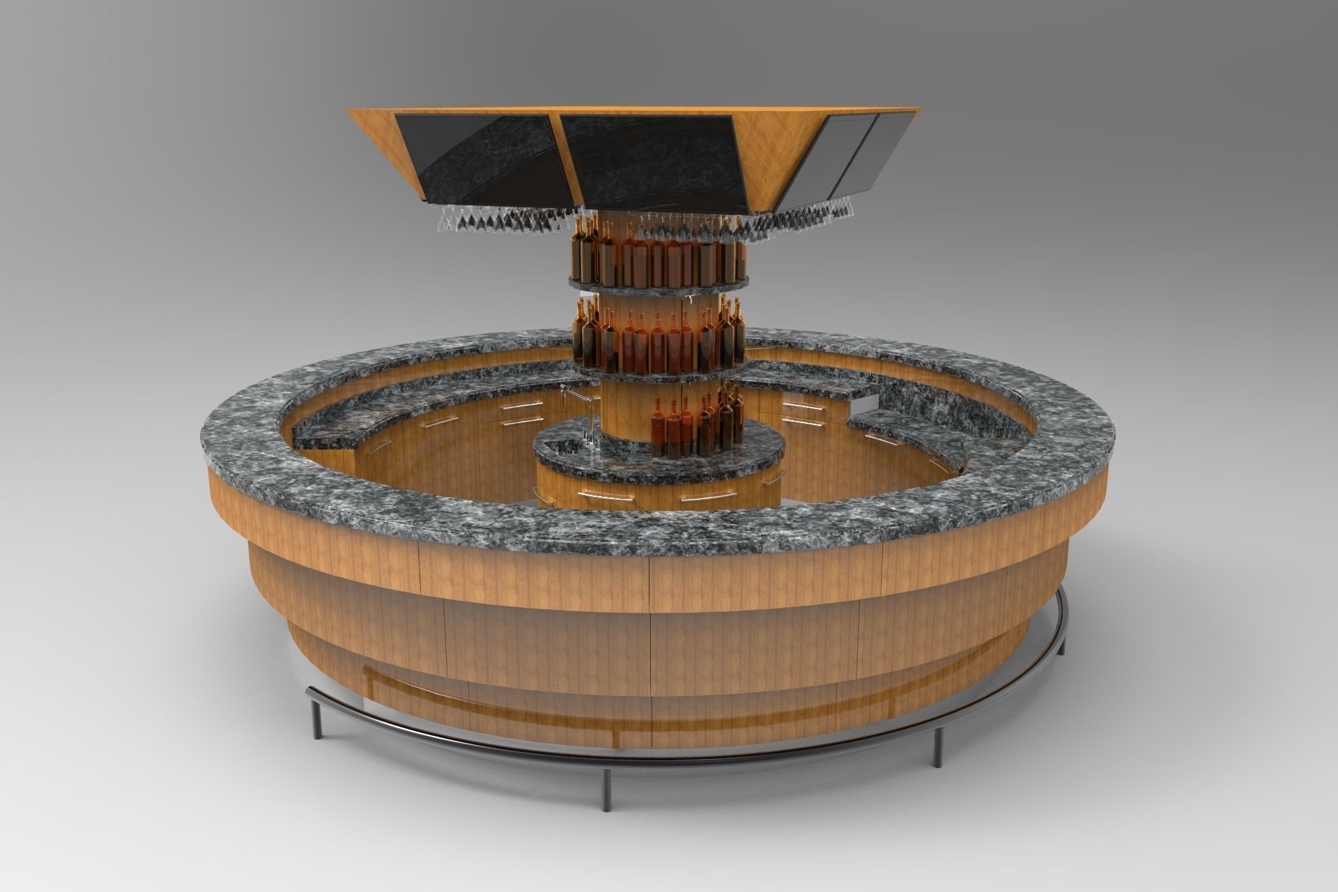 Round Bar 3D model | CGTrader
