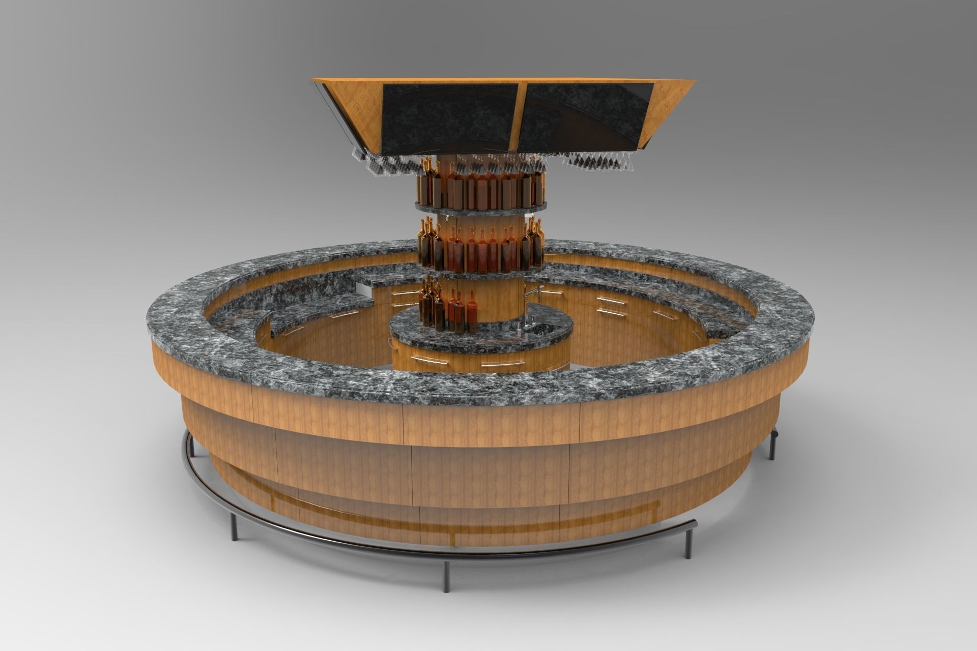 Round Bar 3D model | CGTrader