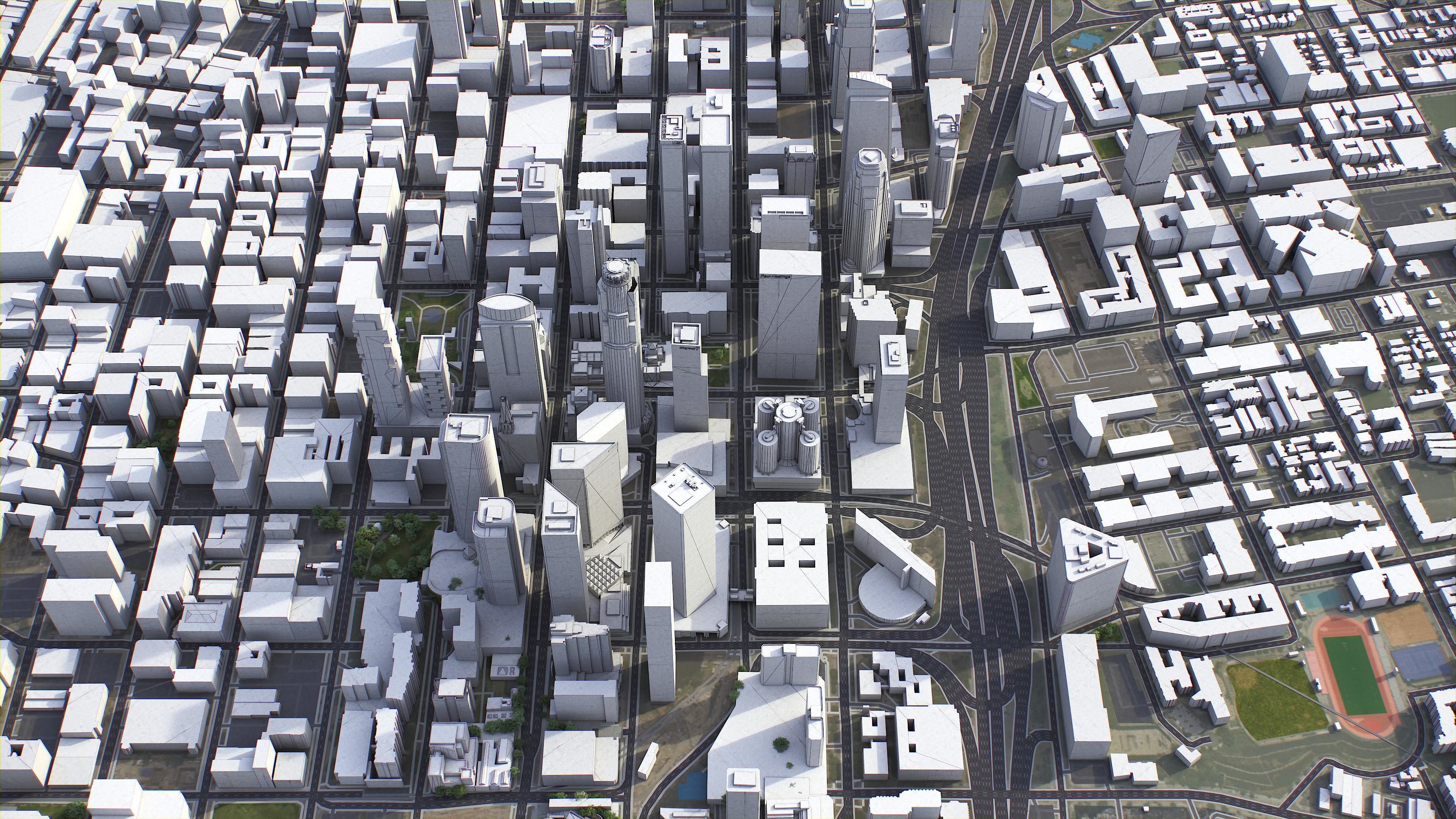 3D model Los Angeles VR / AR / low-poly | CGTrader