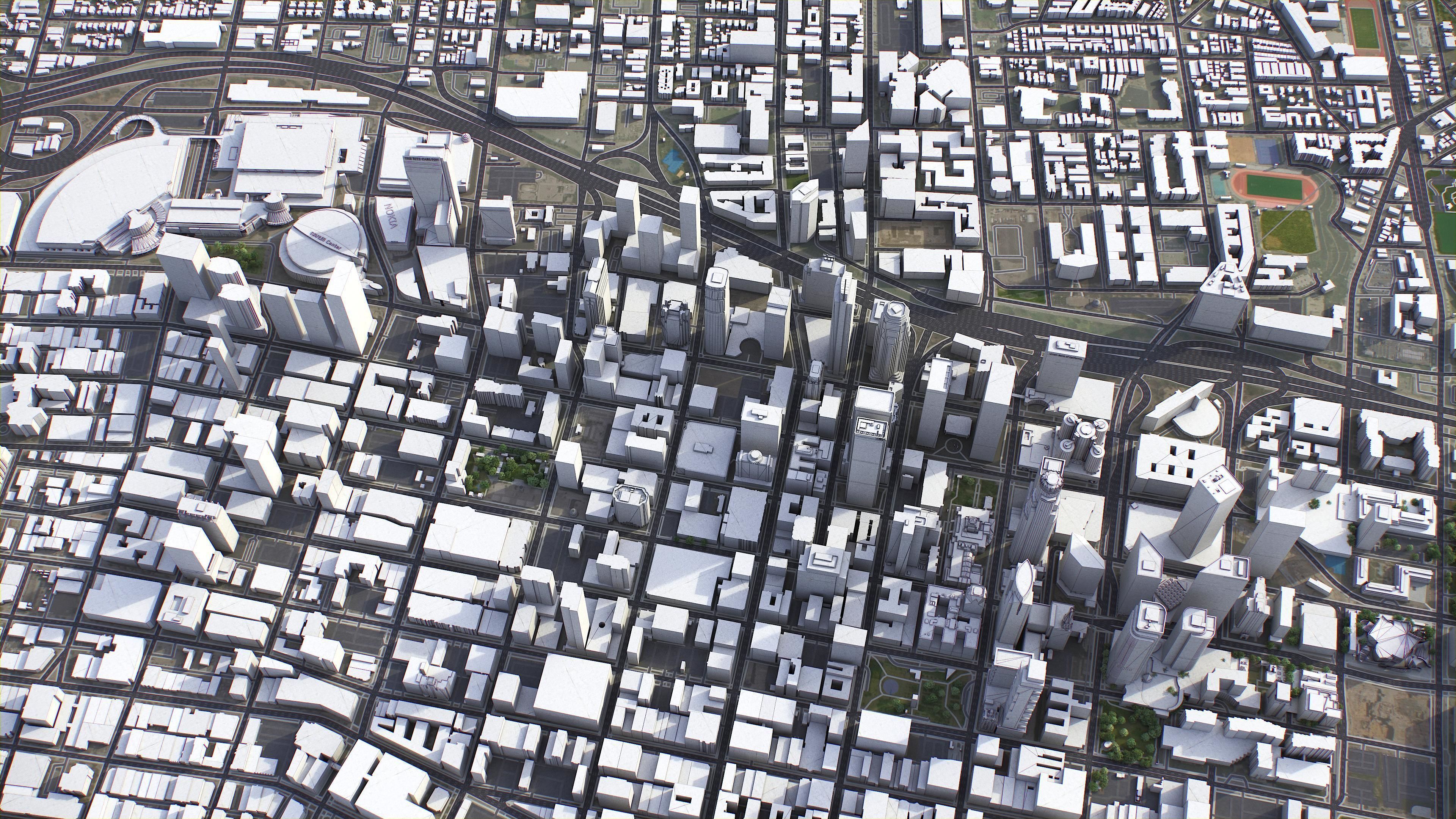 3D model Los Angeles VR / AR / low-poly | CGTrader
