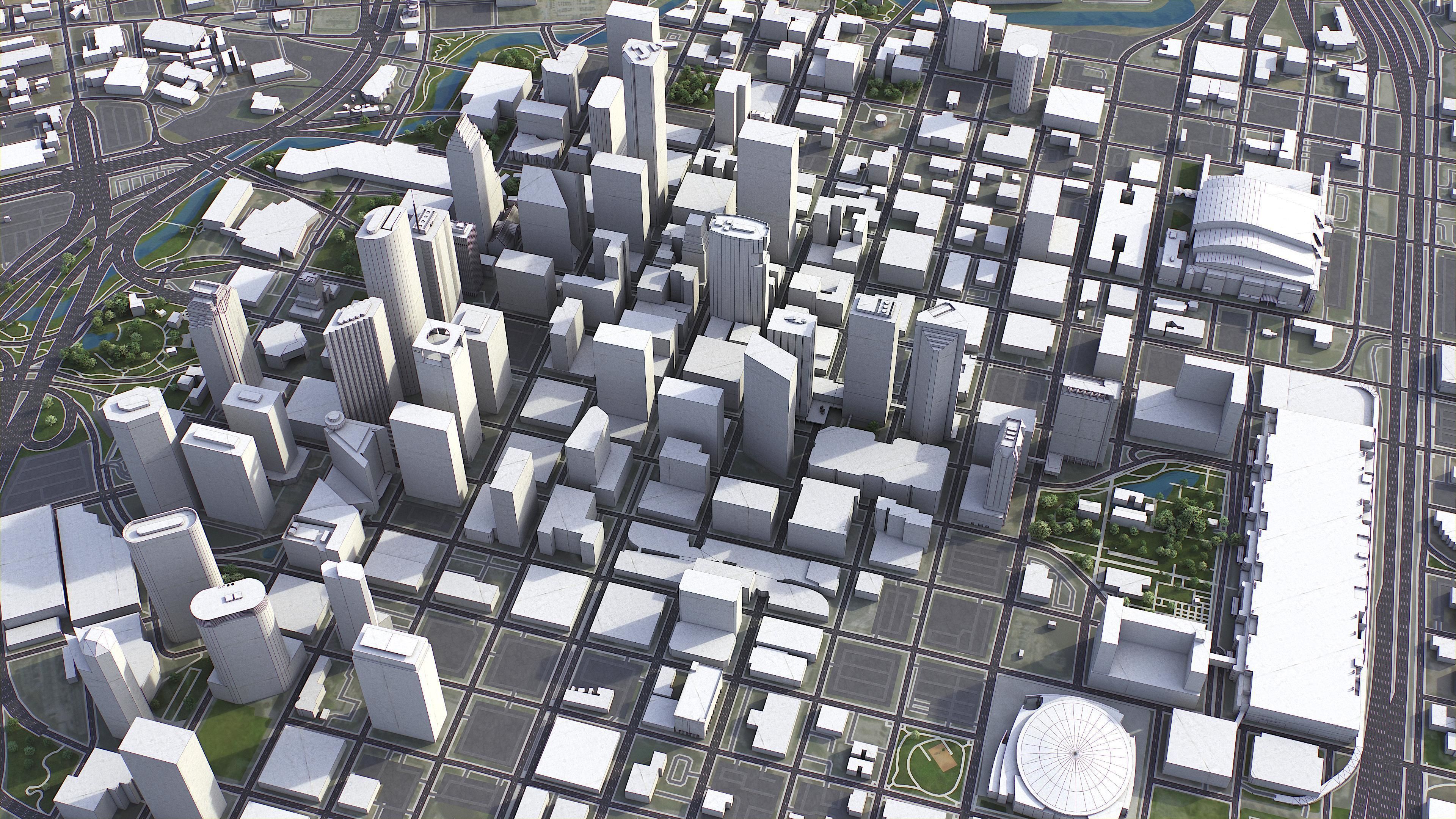 3D model Houston VR / AR / low-poly | CGTrader