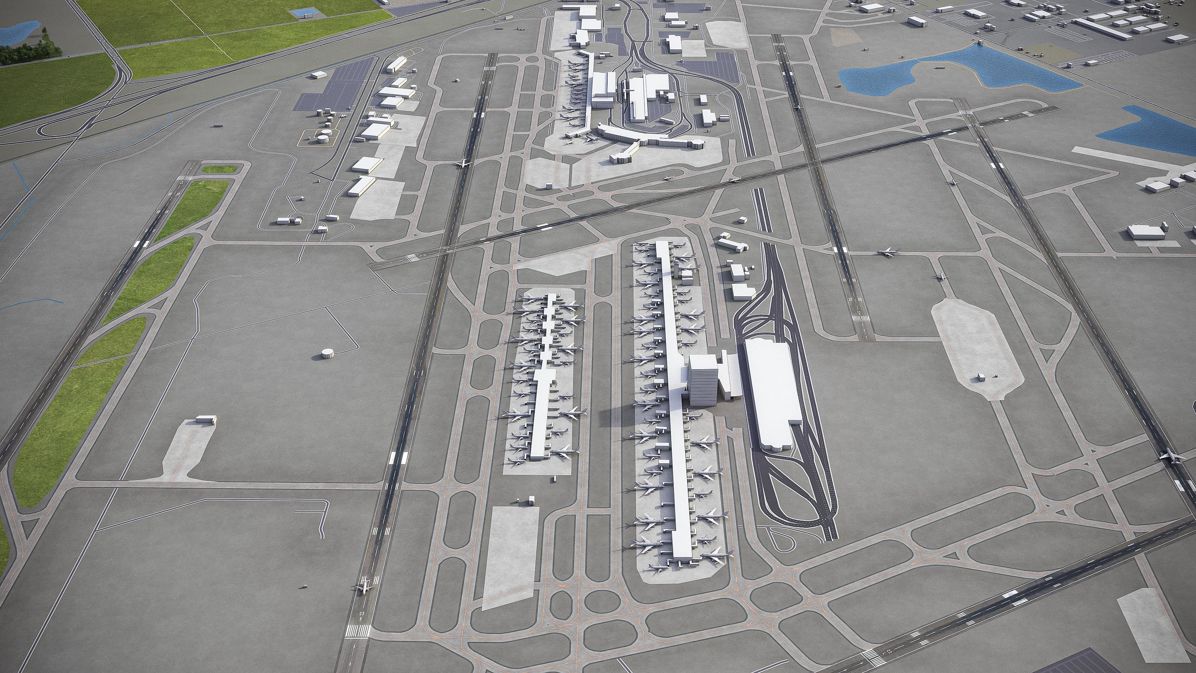 3D model Detroit VR / AR / low-poly | CGTrader