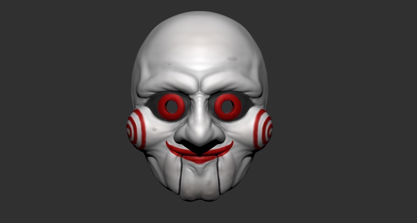 Saw Billy Puppet - Mask for Cosplay 3D model 3D printable | CGTrader