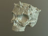 Skull container free 3D model 3D printable | CGTrader