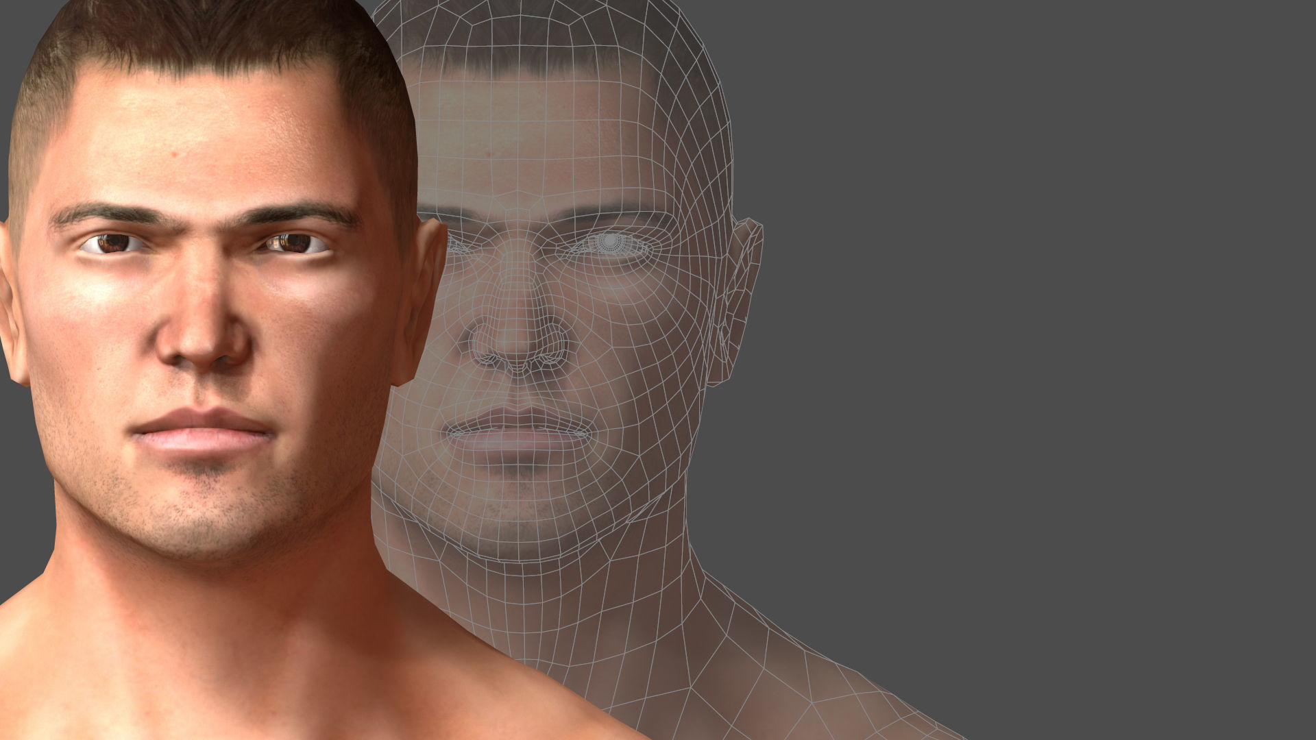3D model Base mesh Human Man Body Anatomy VR / AR / low-poly | CGTrader