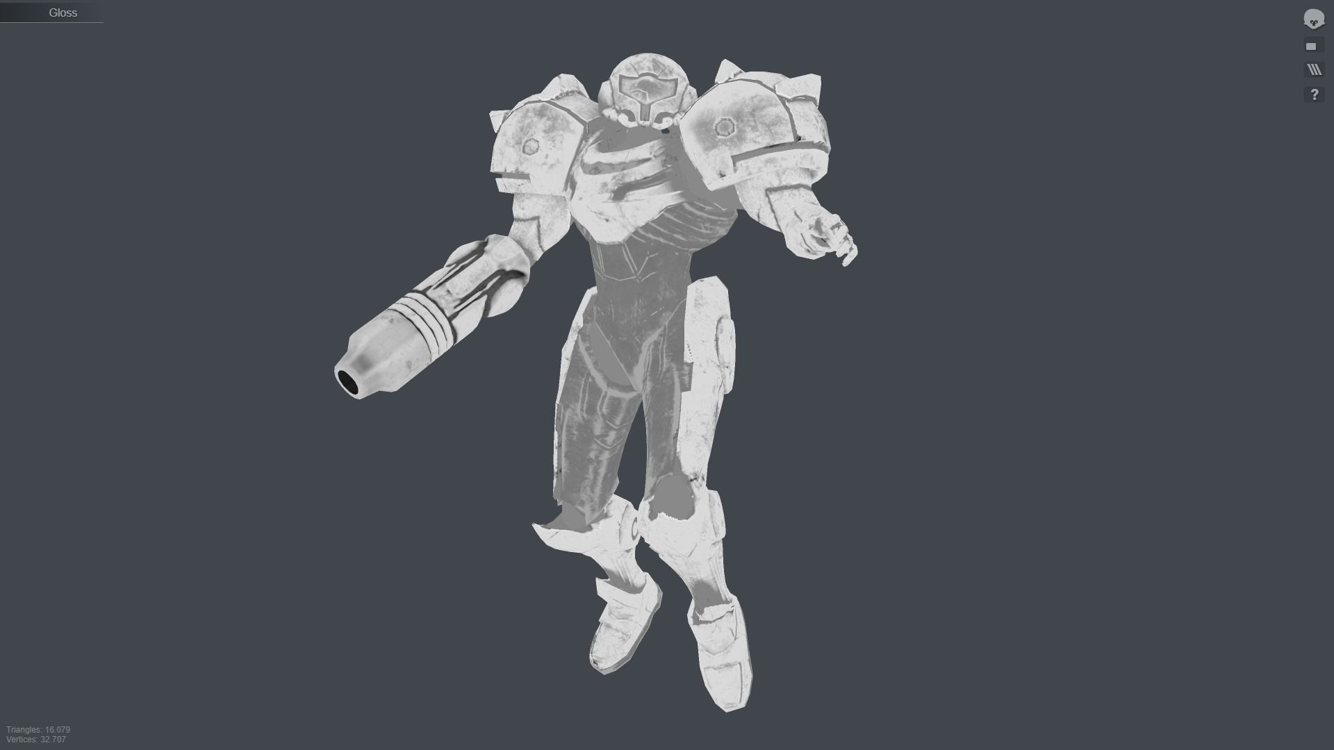 3D model Samus - Varia Suit VR / AR / low-poly rigged | CGTrader
