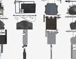 Signboard 3D Models | CGTrader
