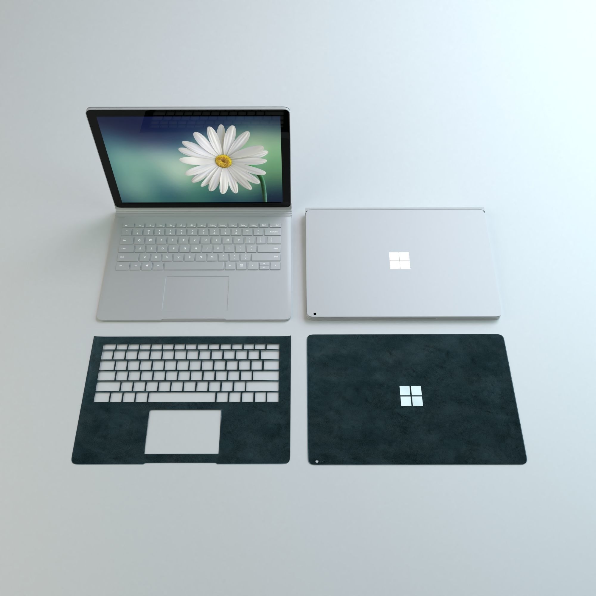 Surface Book 2 3D model | CGTrader