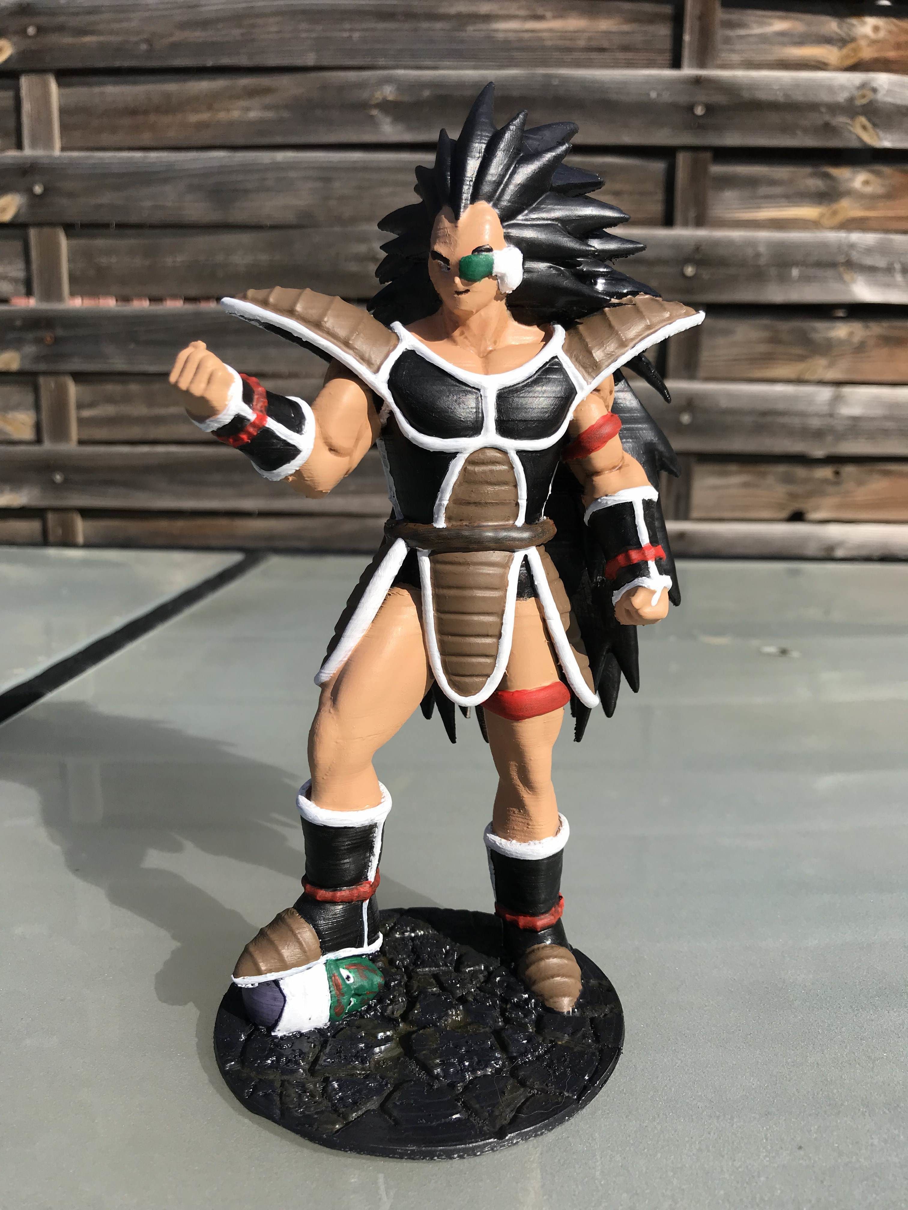Raditz 3D print project chess game or Figurine 3D model 3D printable ...