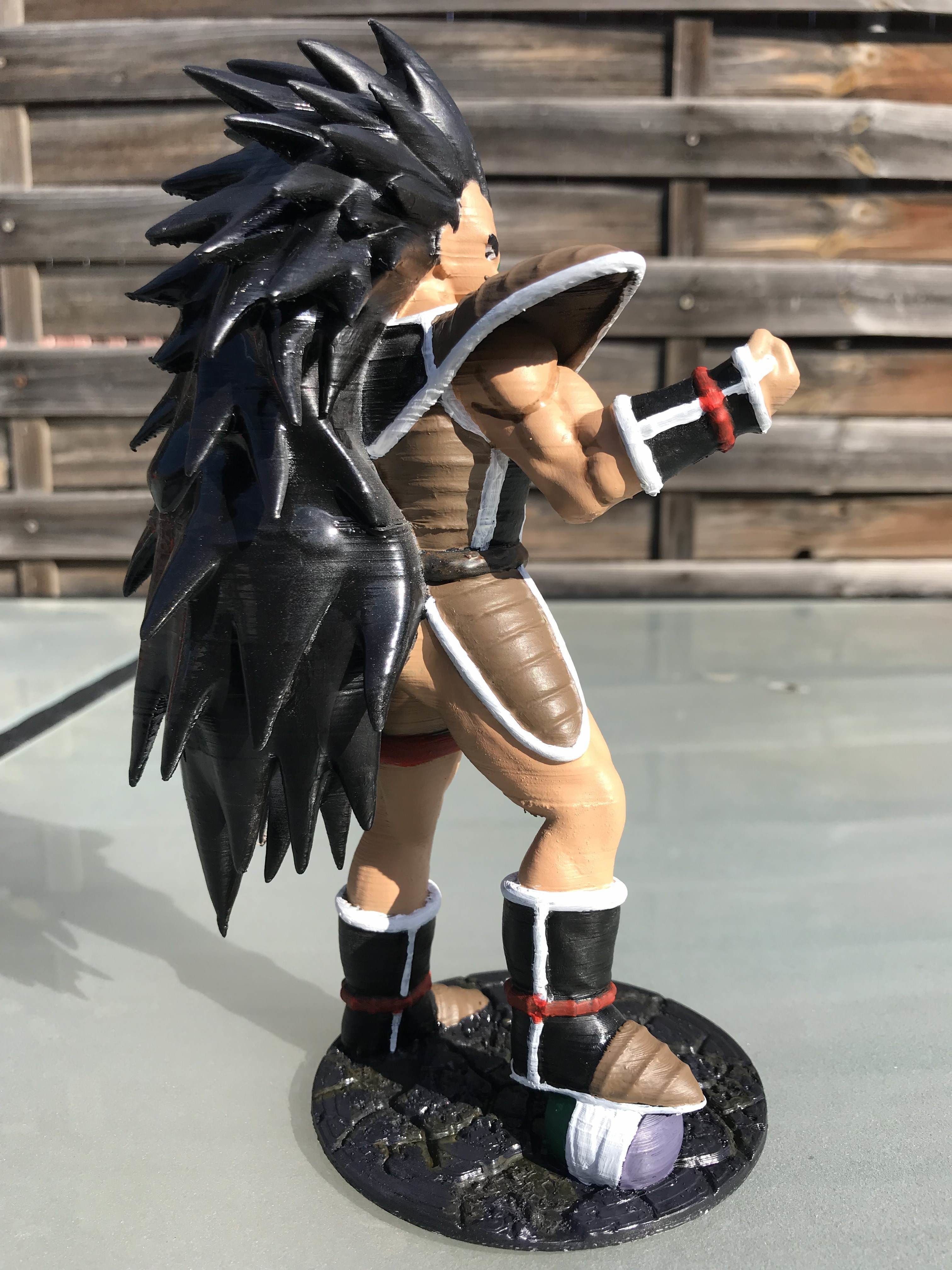 Raditz 3D print project chess game or Figurine 3D model 3D printable ...