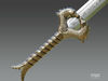 Wonder Woman Godkiller Sword 3D model 3D printable | CGTrader