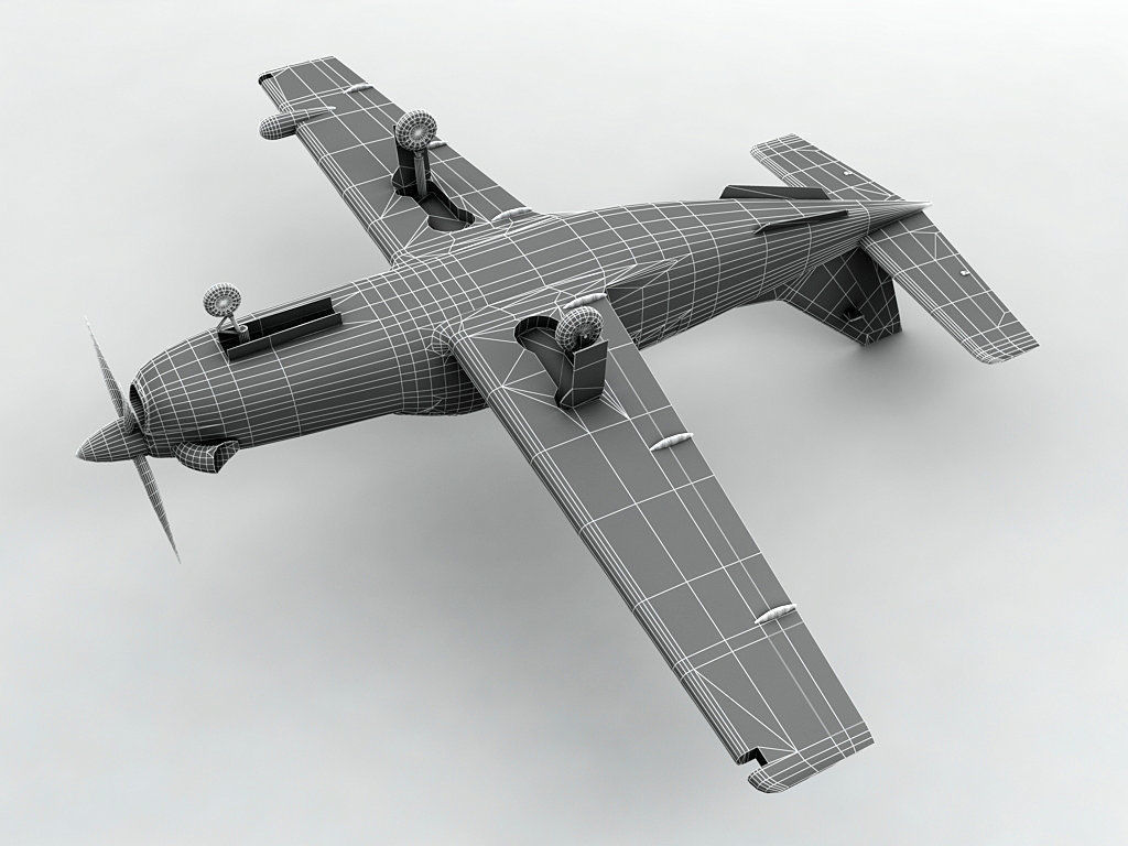 3D model Socata TBM 700 Aircraft VR / AR / low-poly | CGTrader