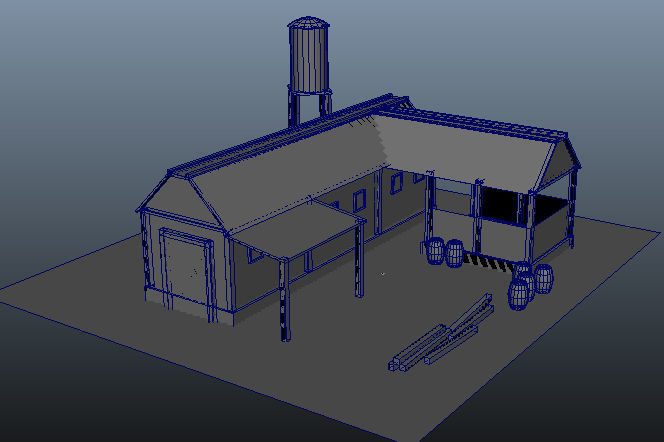 3D model Lumber mill 3d model VR / AR / low-poly | CGTrader