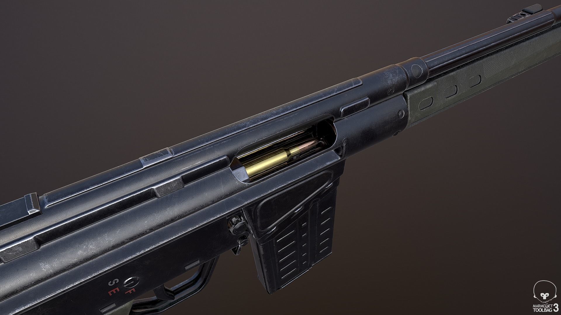 3D model G3A3 Rifle VR / AR / low-poly | CGTrader