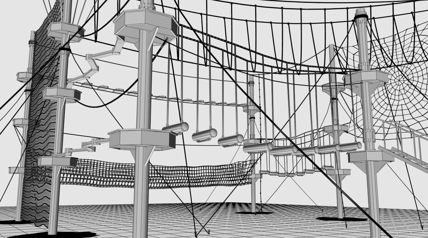 Adventure Park 3D model | CGTrader