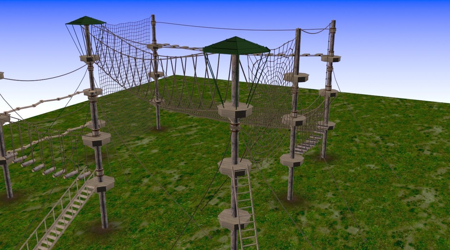 Adventure Park 3D model | CGTrader