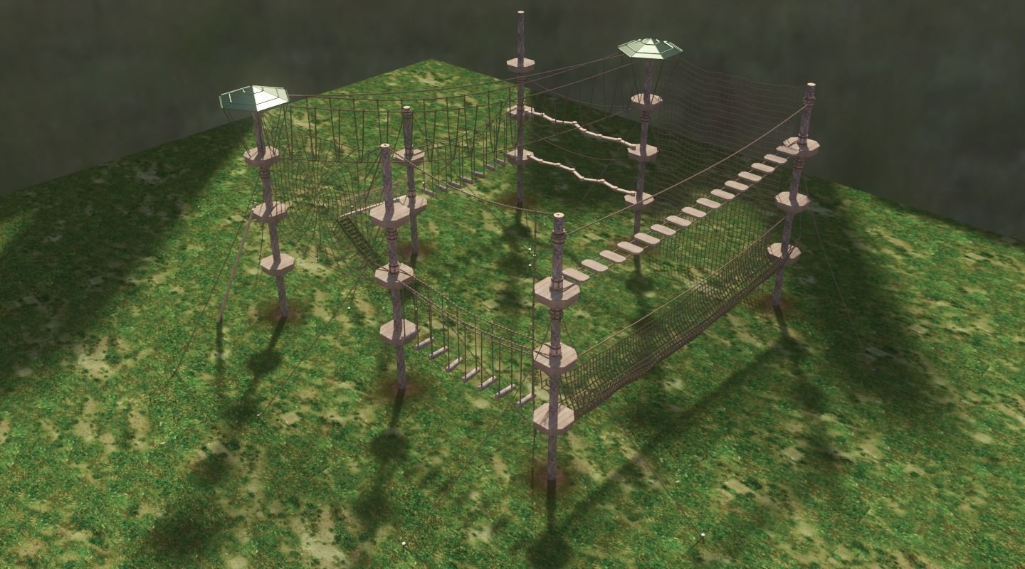 Adventure Park 3D model | CGTrader