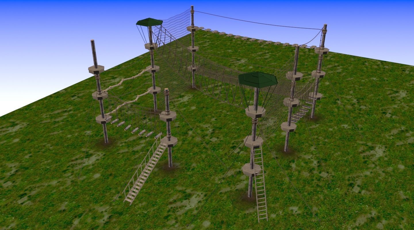 Adventure Park 3D model | CGTrader