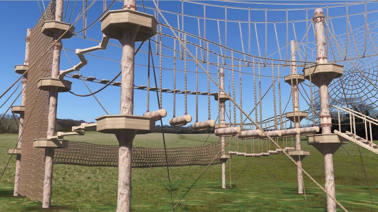Adventure Park 3D model | CGTrader