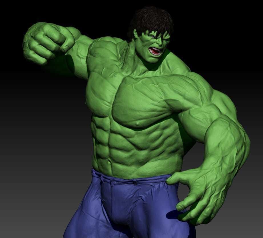 hulk statue 3D model 3D printable | CGTrader
