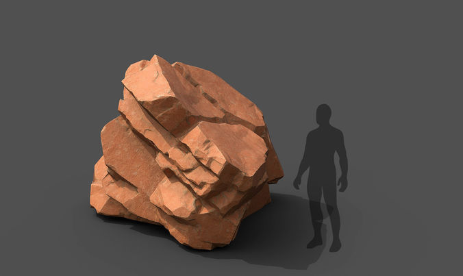3D model Modular Rocks VR / AR / low-poly | CGTrader