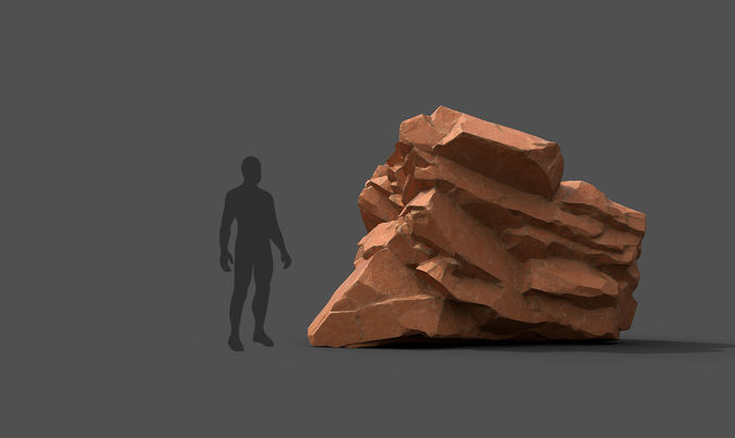 3D model Modular Rocks VR / AR / low-poly | CGTrader