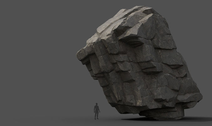 3D model Modular Rocks VR / AR / low-poly | CGTrader