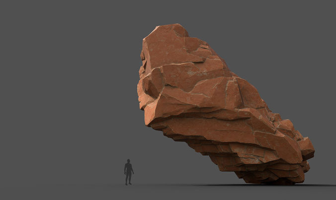 3D model Modular Rocks VR / AR / low-poly | CGTrader