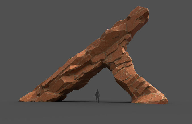 3D model Modular Rocks VR / AR / low-poly | CGTrader