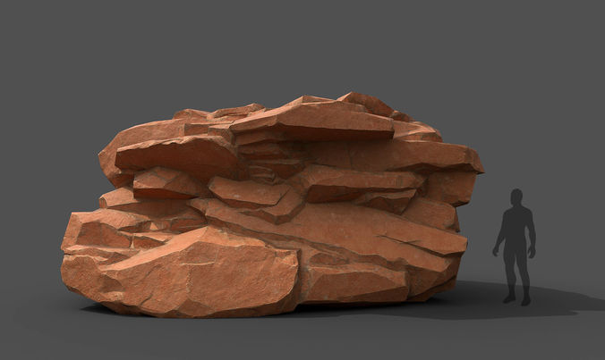 3D model Modular Rocks VR / AR / low-poly | CGTrader