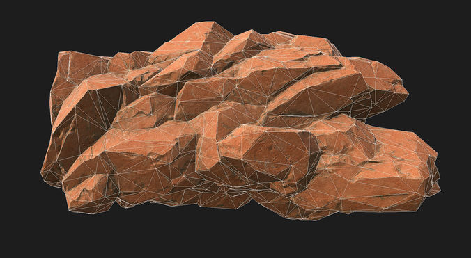 3D model Modular Rocks VR / AR / low-poly | CGTrader