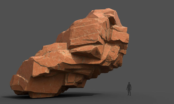 3D model Modular Rocks VR / AR / low-poly | CGTrader
