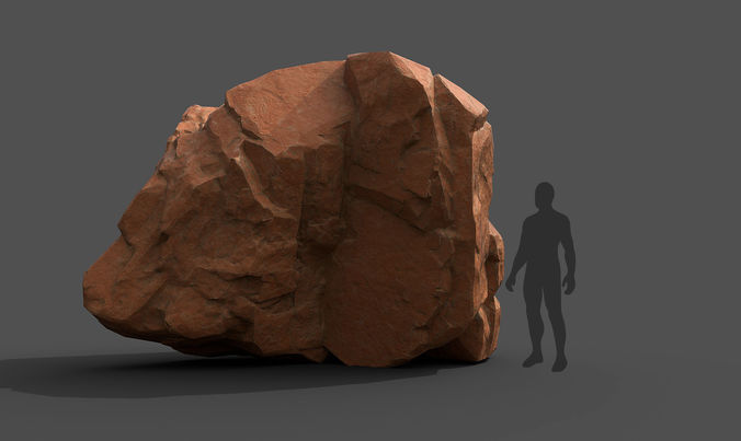 3D model Modular Rocks VR / AR / low-poly | CGTrader