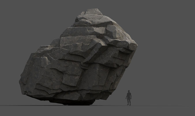 3D model Modular Rocks VR / AR / low-poly | CGTrader