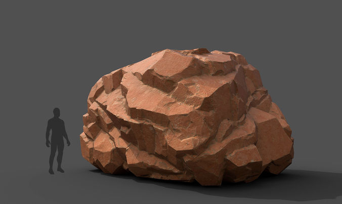 3D model Modular Rocks VR / AR / low-poly | CGTrader