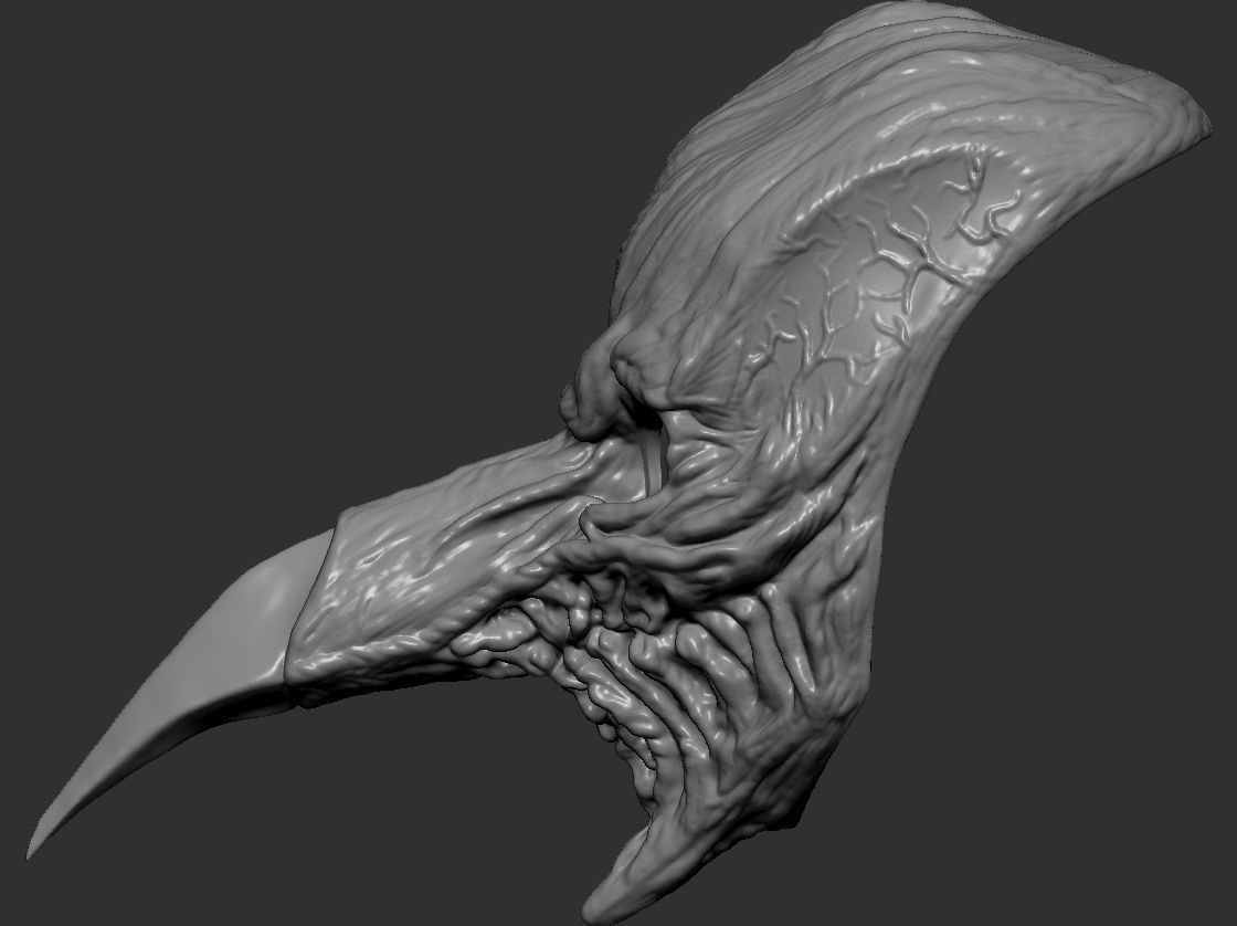 Plague Raven mask 3D model 3D printable | CGTrader
