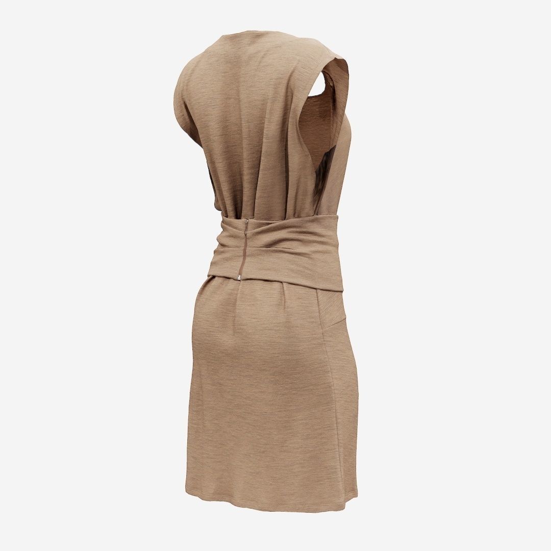 3D model Brown Tunic Dress VR / AR / low-poly | CGTrader