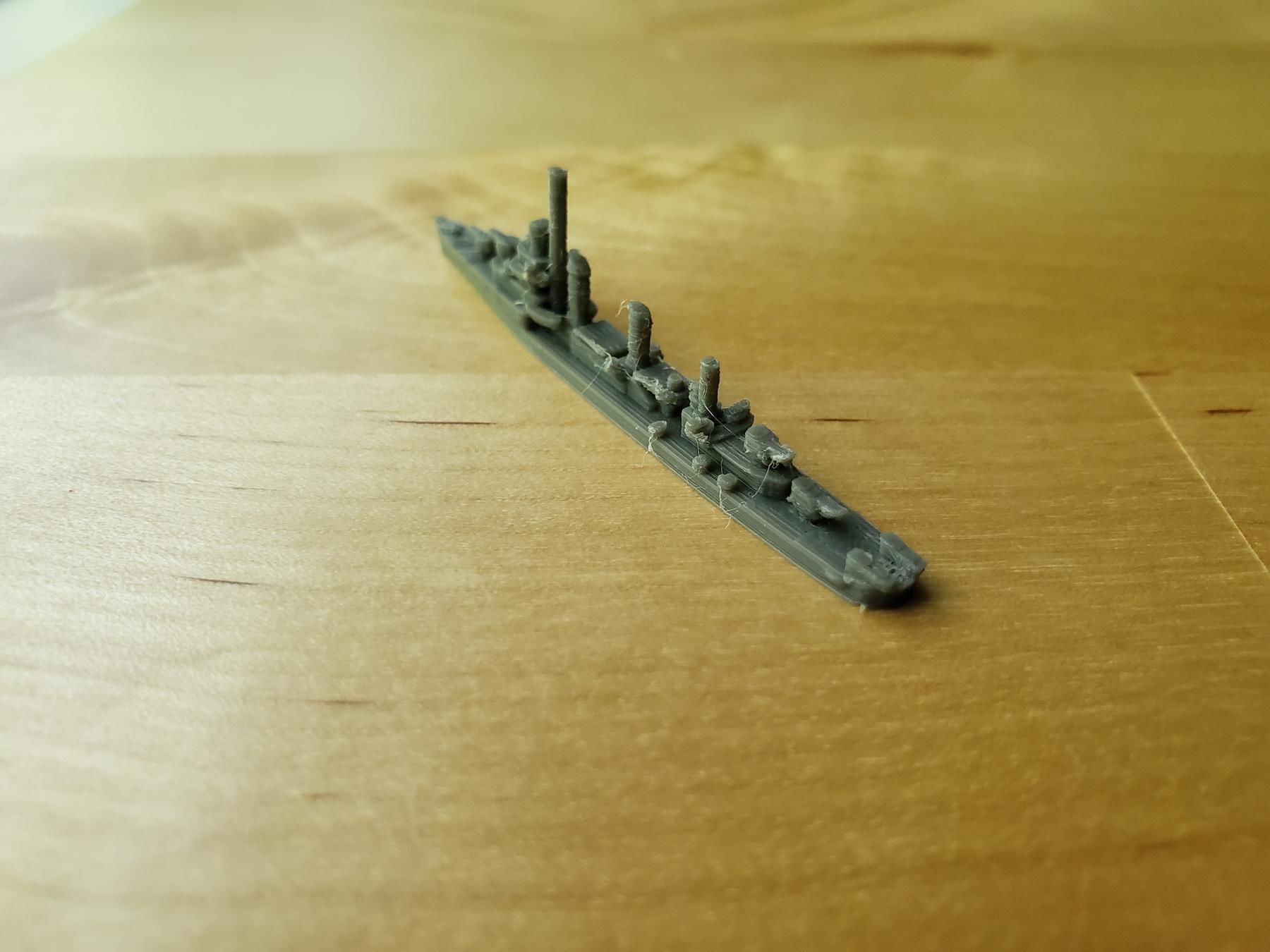 US Benson Class Destroyer Warship 3D model 3D printable | CGTrader