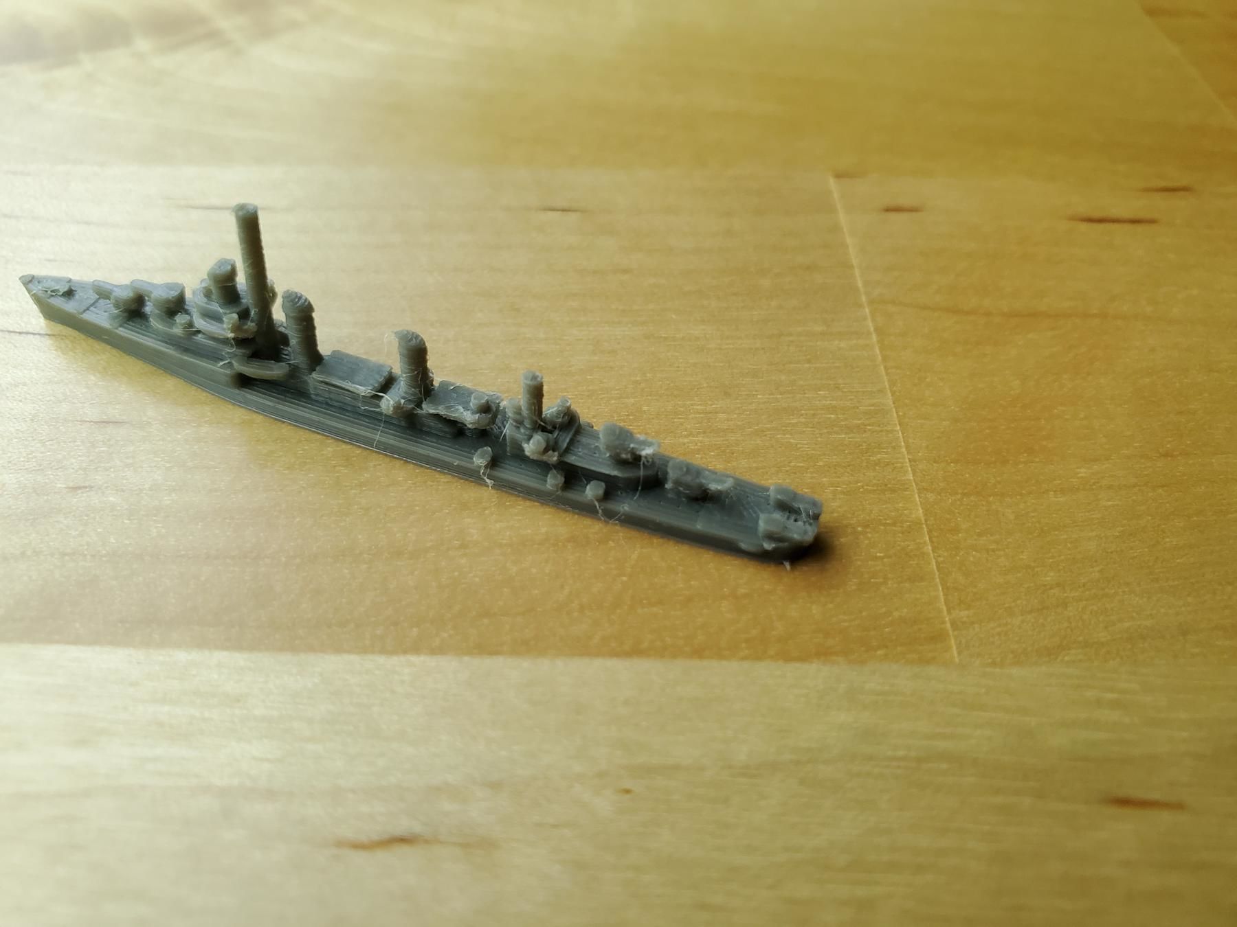 US Benson Class Destroyer Warship 3D model 3D printable | CGTrader