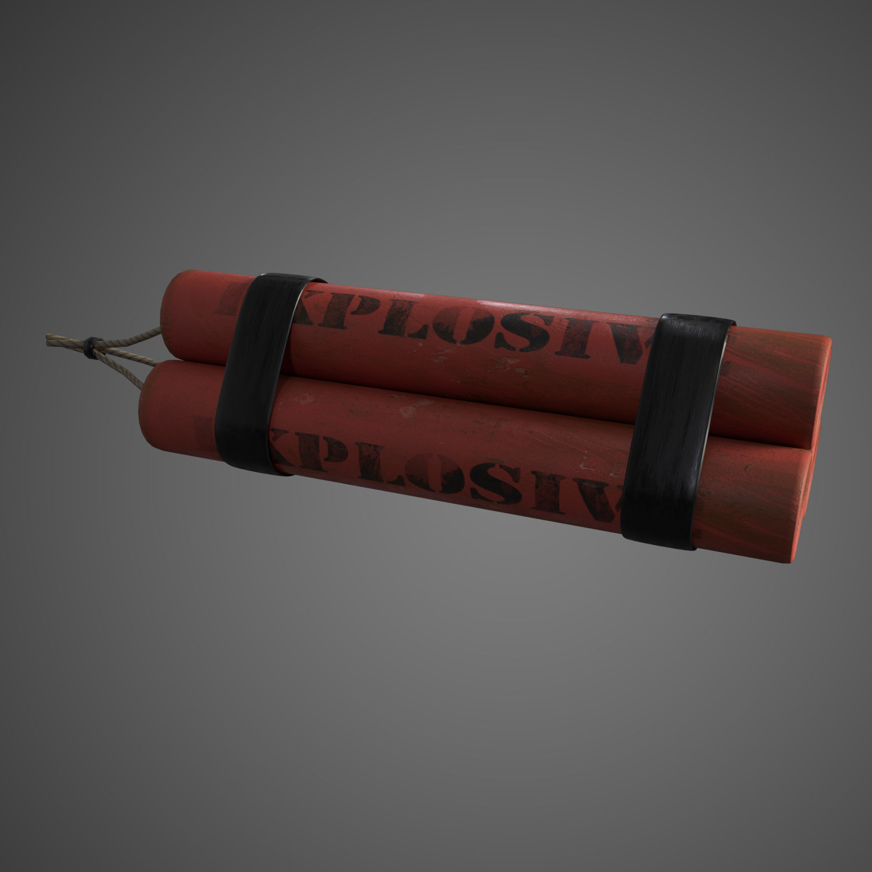 3D model dynamite grenade VR / AR / low-poly | CGTrader