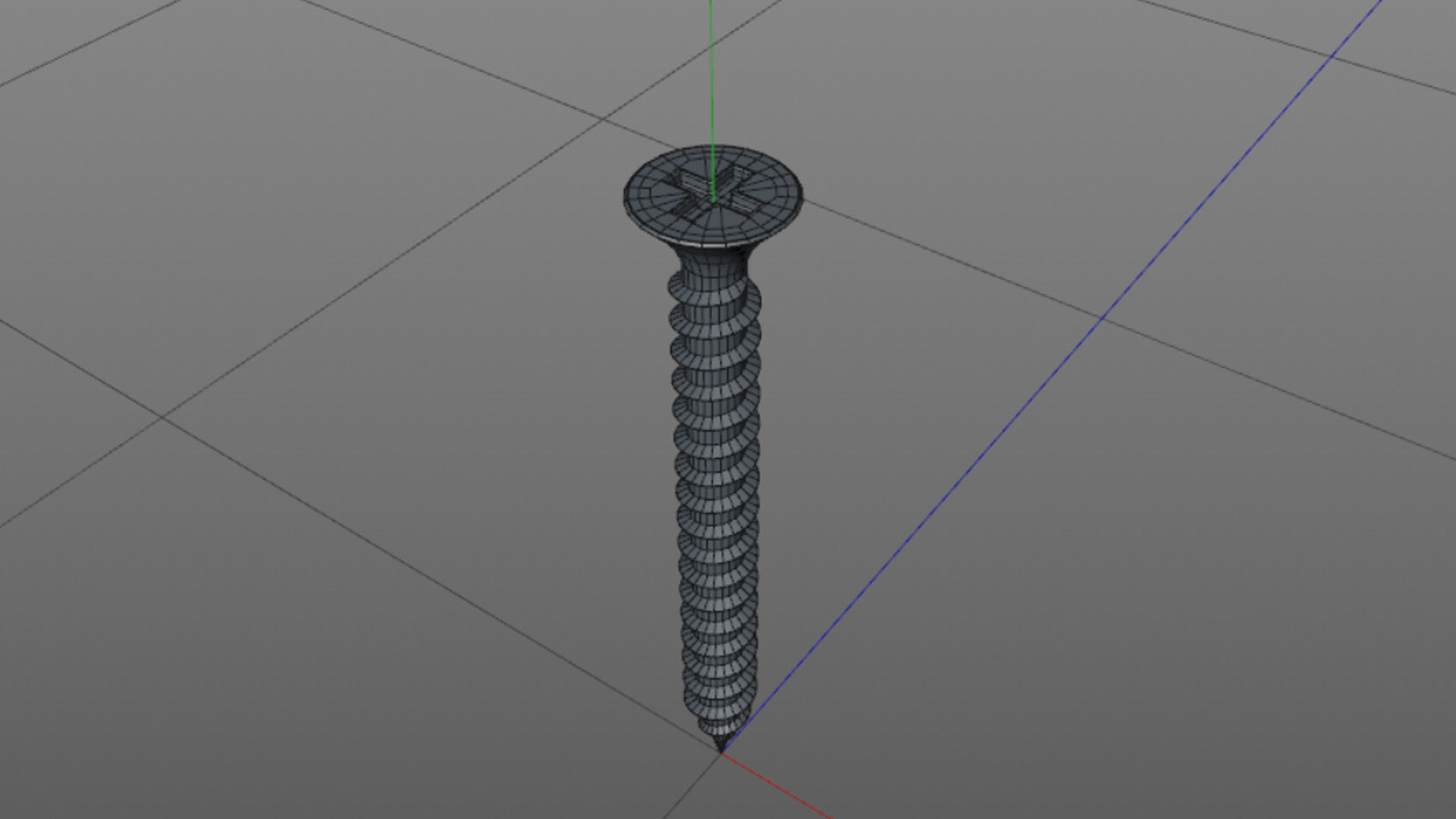 Drywall Screw free 3D model | CGTrader