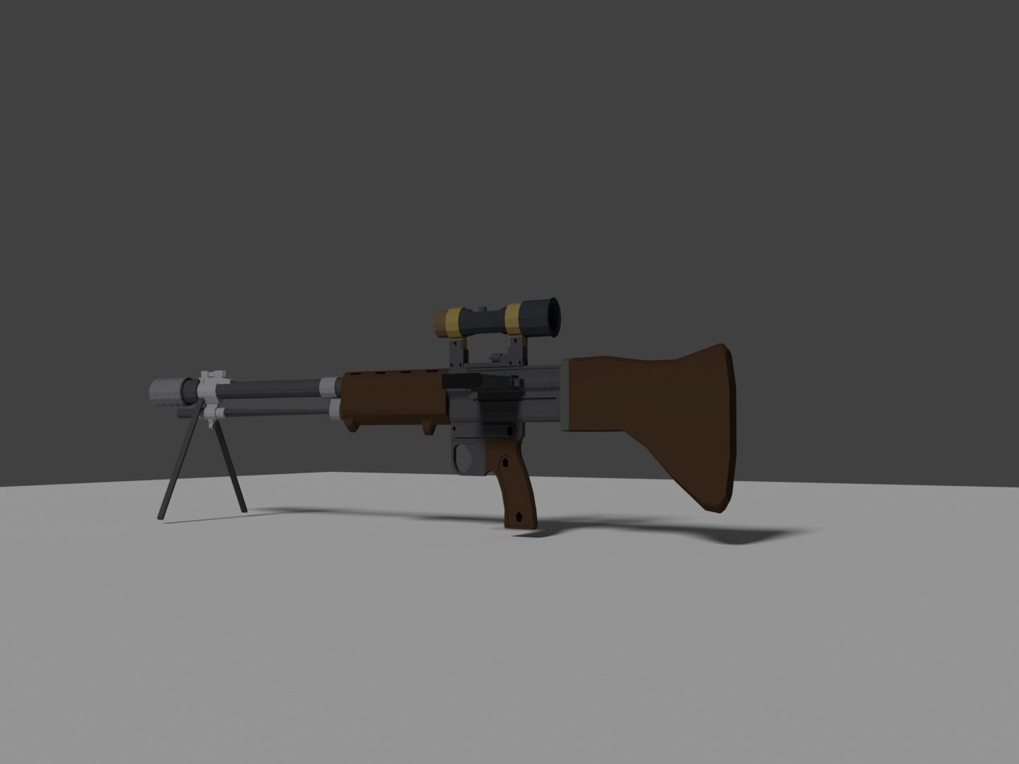 3D model FG-42 Weapon VR / AR / low-poly | CGTrader