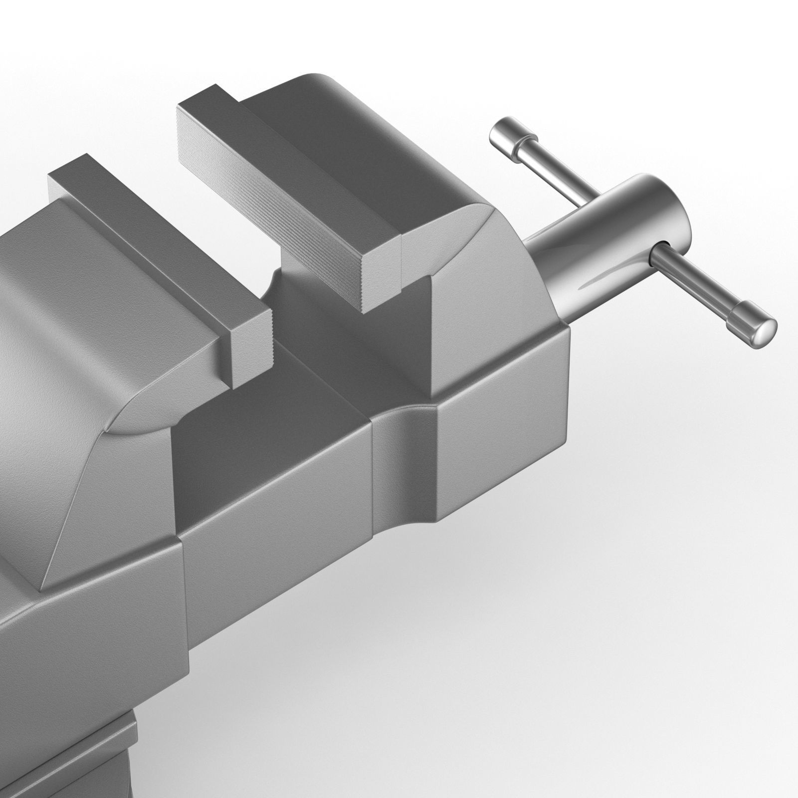 Vises metal vise 3D model | CGTrader