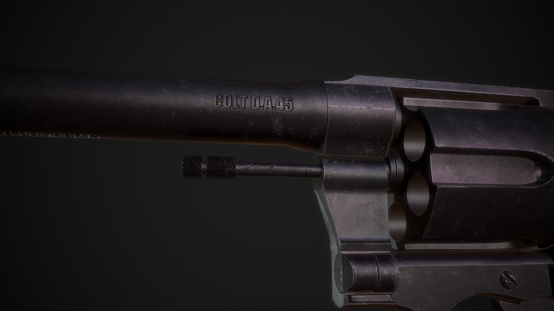 3D model Colt M 1917 Revolver VR / AR / low-poly | CGTrader