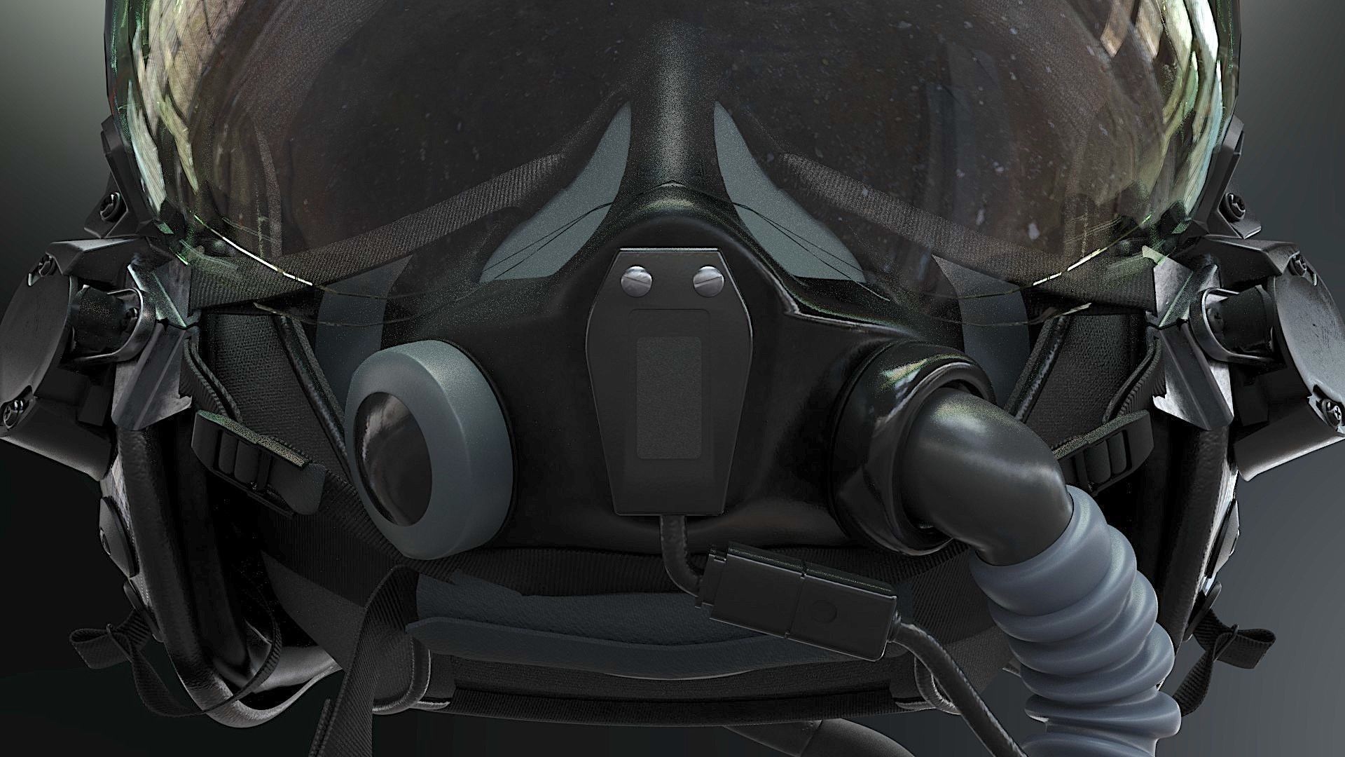 FLIGHT SUIT F35 Helmet 3D model | CGTrader